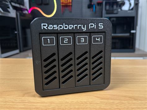 Raspberry Pi 5 Based 4 Bay Nas By Mklements Makerworld Download Free