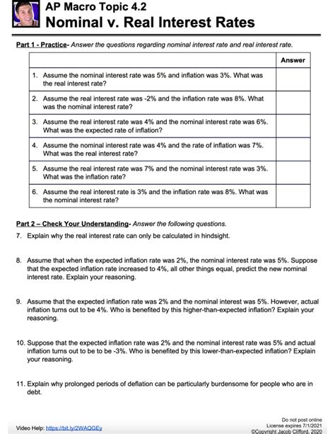 AP Macro Topic Page PSCI Studocu
