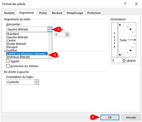 Centrer Le Texte Sur Plusieurs Colonnes Dans Excel