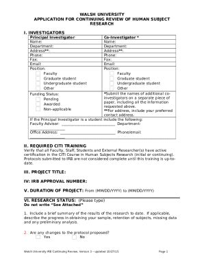 ODURF Proposal Transmittal Doc Template PdfFiller