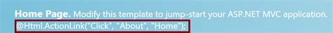 Mvc My Actionlink Created From Controller Is Not Working Stack Overflow