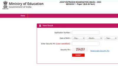 JEE Main JEE Main Result OUT NTA JEE Main Session Result Declared On Jeemain Nta