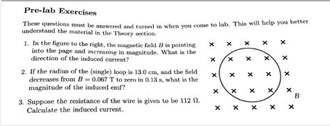 Solved Pre Lab Exercises Better These Questions Must Be Chegg