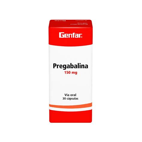 Pregabalina 150 Mg 30 Capsulas Gf Interdrogas