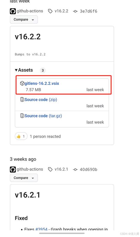 Gitlens离线插件安装 Vscode（无download Extension选项）gitlens插件下载 Csdn博客