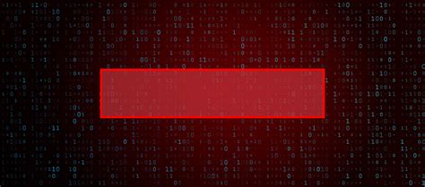 Digital Binary Code On Dark Red Background Data Breach 46585122 Vector Art At Vecteezy
