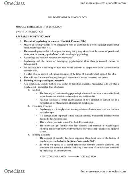 Psych 315 Lecture Notes Winter 2021 Lecture 1 Unit
