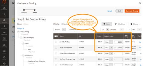 import export cookbook how to import product prices for magento 2