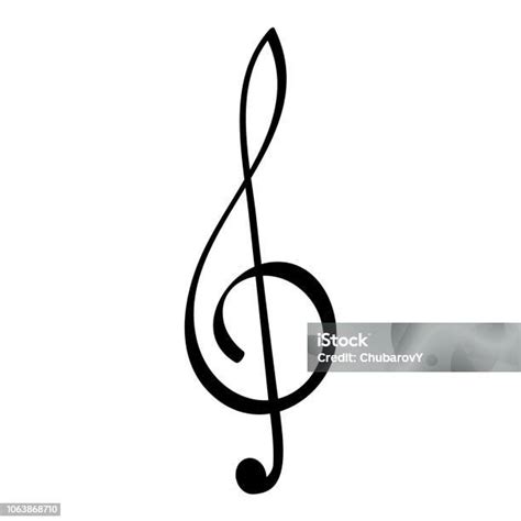 음자리표 또는 G 음자리표 낮은음자리표에 대한 스톡 벡터 아트 및 기타 이미지 낮은음자리표 높은음자리표 벡터 Istock