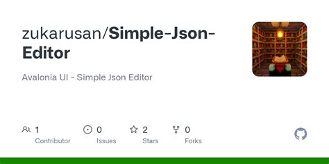 Github Zukarusansimple Json Editor Avalonia Ui Simple Json Editor