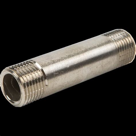 Бочонок Valtec наружная резьба 1/2"х80 мм никелированная латунь ️ ...