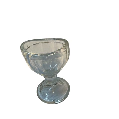 Vintage Clear Glass Eye Baths