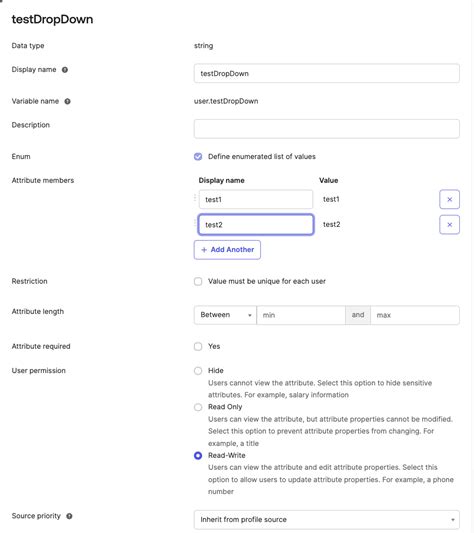 Profile Enrollment Form And Unsupported Data Type Errors For String