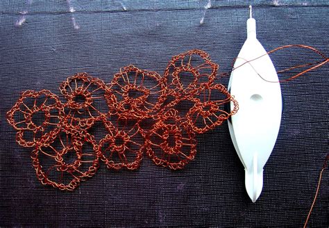 Spare Bobbin For The Tatting Shuttle With Hook On One End And Etsy