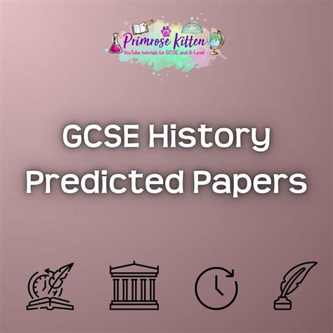 Gcse History Predicted Papers Primrose Kitten