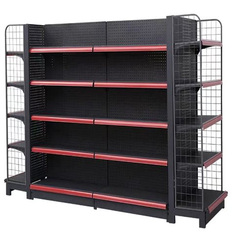 Multi Layer Multi Functional Display Rack For Customizable Supermarket