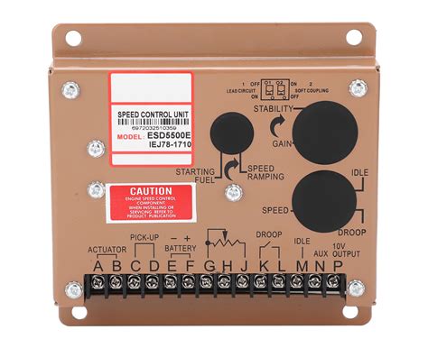 Engine Speed Regulator Generator Electronic Control Module Genset Parts