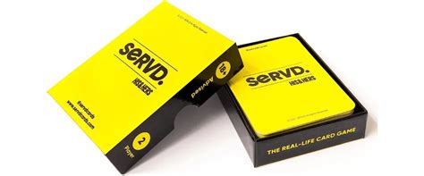 Servd Real Life Couples Card Game Hilarious Fun Game •