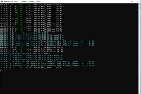 T Rex Regenerates DAG File For Epoch Issue Trexminer T Rex GitHub