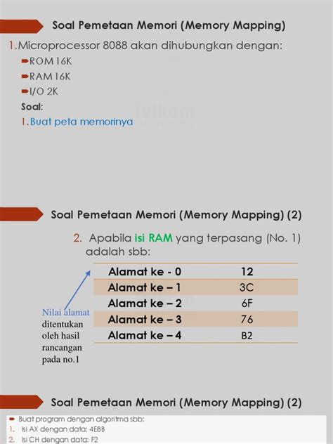 P055 Memory Mapping Practice 02 Wac Pdf