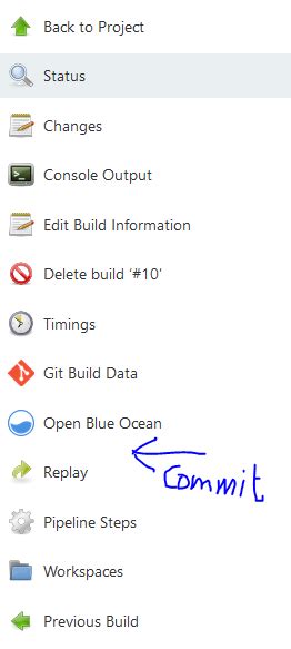 add link to commit in build page s side bar · issue 486 · jenkinsci