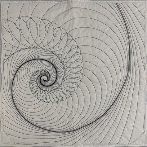 Fibonacci Spiral Pattern
