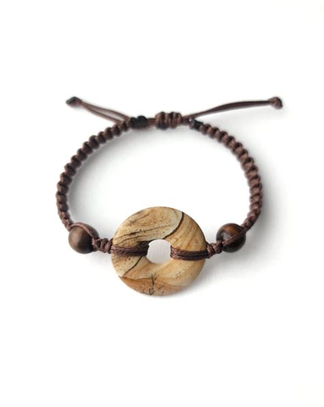 ქვიშის იასპის დონატი სამაჯური ლატე Kelis მაღაზია