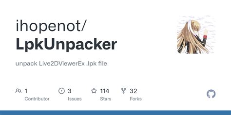 GitHub Ihopenot LpkUnpacker Unpack Live DViewerEx Lpk File