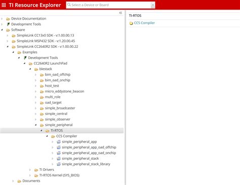 ccs cc2640r2f i can t build example simple peripheral stack by