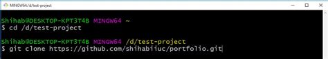 how to clone a git repository