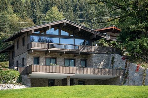 Home Holzbau Obermoser Slope House German Houses House Styles