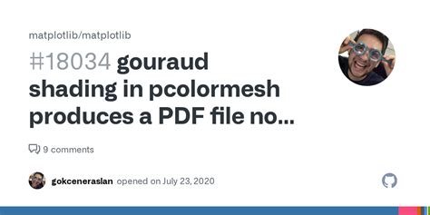 Gouraud Shading In Pcolormesh Produces A Pdf File Not Compatible With Adobe Illustrator · Issue
