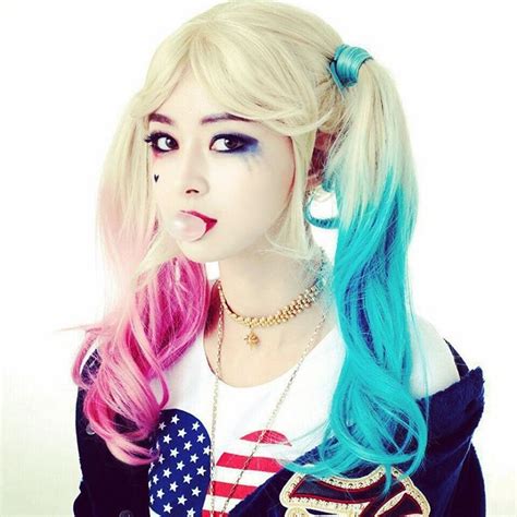 할리퀸 코스프레 한 아이돌  유머 움짤 이슈 에펨코리아