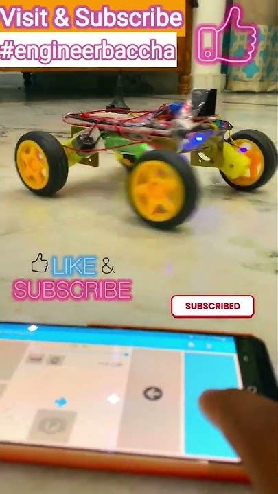 Howtomake Diy Wifi Controlled Car Using Nodemcu Esp8266 Shorts Trending Diy 18lakh