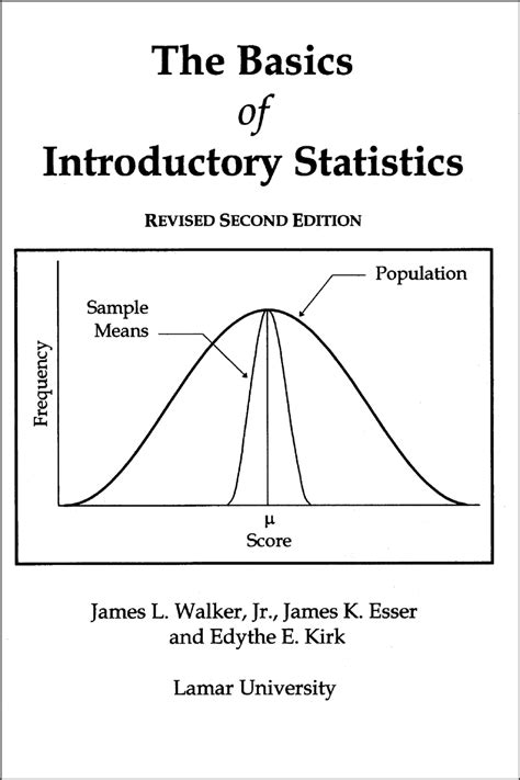 The Basics Of Introductory Statistics Higher Education