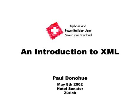 Ppt Introduction To Xml A Comprehensive Overview Powerpoint