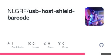 GitHub NLGRF Usb Host Shield Barcode