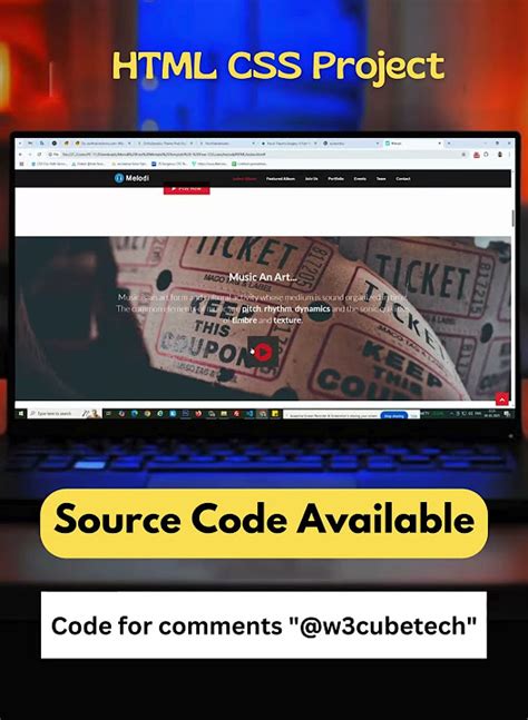 Events Website Template Frontendcoding Frontendcourse Htmltemplate