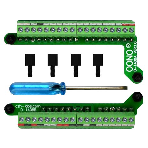 Ultra Small Gpio Terminal Block Breakout Board Module For Arduino Uno R3