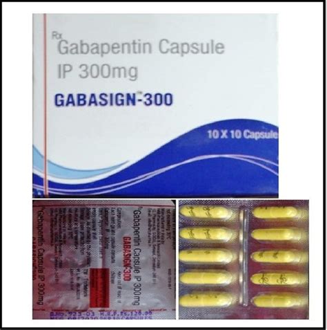 Gabasign Gabapentin Capsules At Rs 455 Stripe In Nagpur Id 26163543773