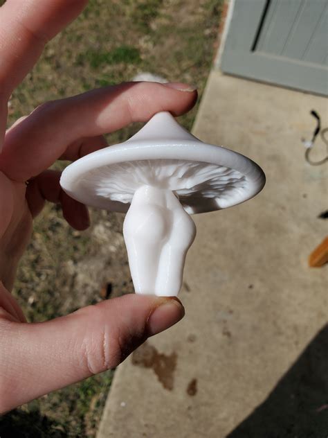Free 3d File Mushroom Lady・3d Printer Design To Download・cults