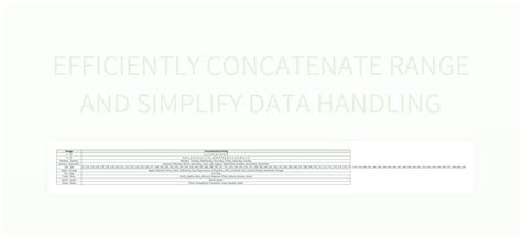 Free Concatenate Range Templates For Google Sheets And Microsoft Excel