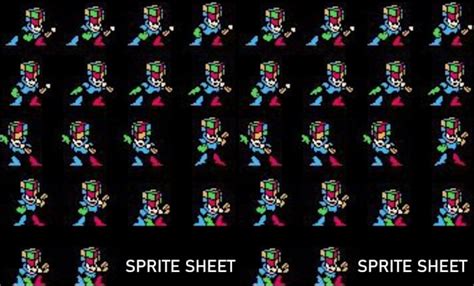 draw an animated 2d sprite sheet game asset pixel art character for your game by michyquest fiverr
