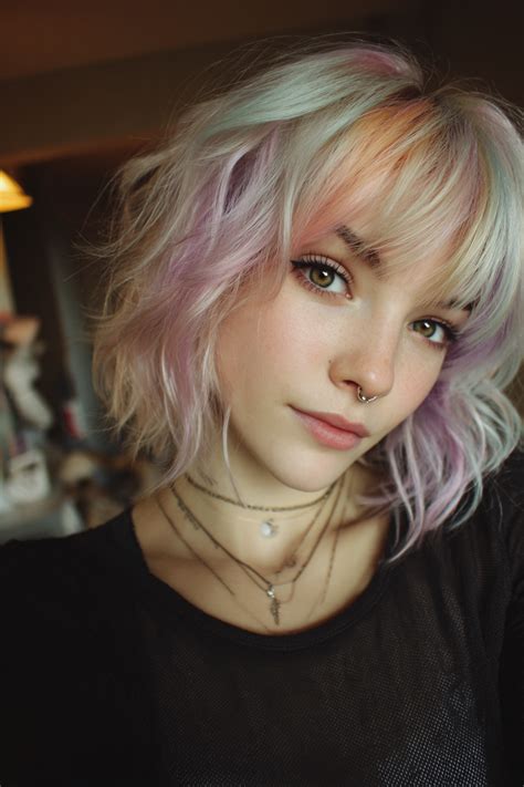 Unleash Your Inner Wild 17 Wolf Cut With Bangs Styles To Elevate Your Look