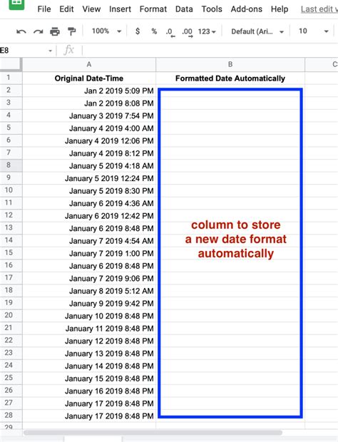 Google Sheets Date Format Which Why And How Coupler Io Blog