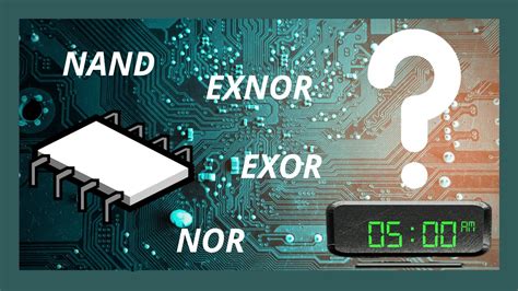 Sistemas Digitais Entenda As Portas LÓgicas Nand Nor Exor E Exnor