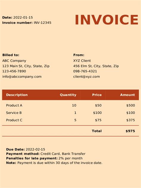 Performance Invoice Template Fill Edit Sign Download And Print For