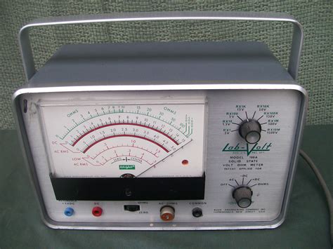 Lab Volt A Volt Ohm Meter The Old Tube Radio Archives