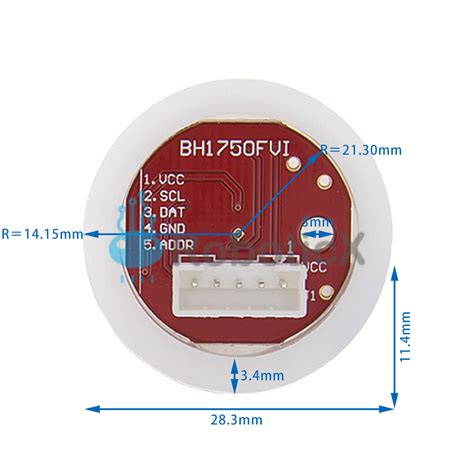 Bh1750fvi Digital Light Intensity Illumination Sensor Roboticx