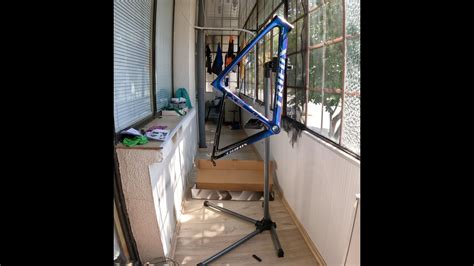 Bike Repair Stand VOREL Стойка за ремонт на велосипед - YouTube